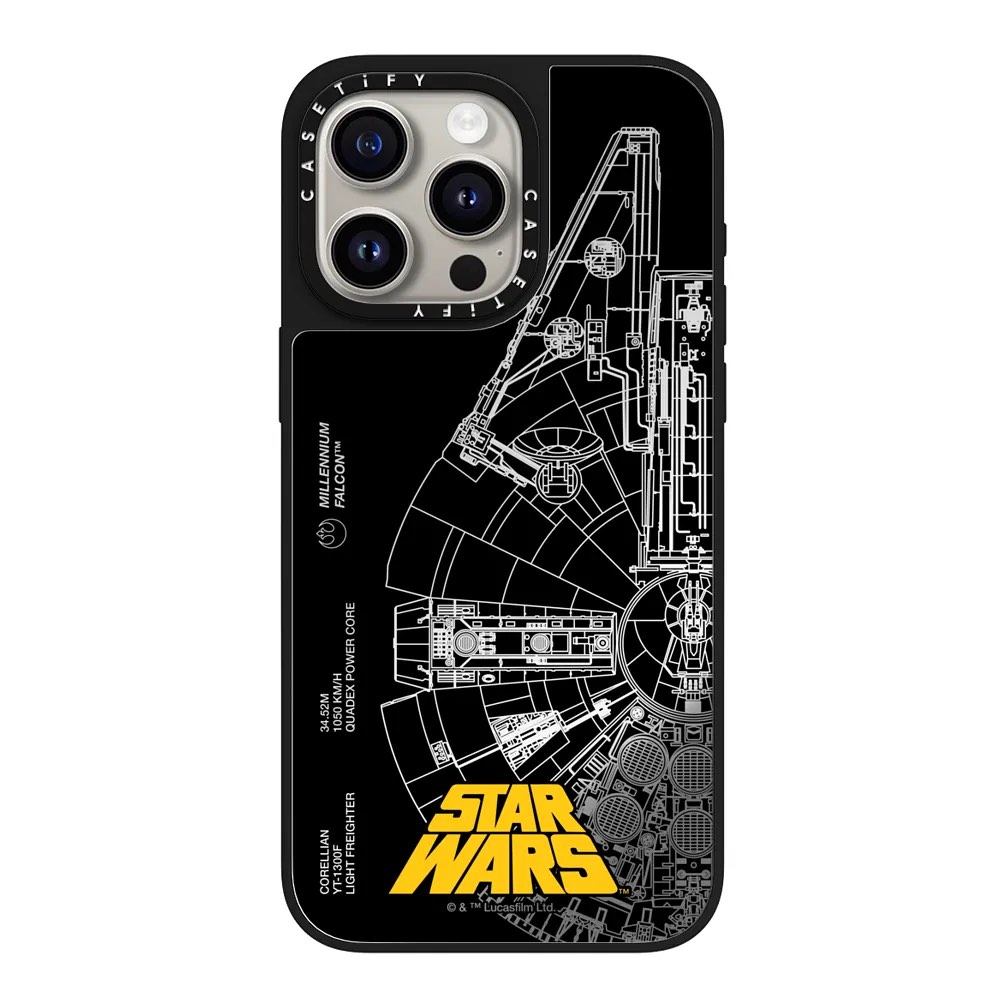 Star wars x Casetify millennium falcon case iphone 14 pro, Mobile ...