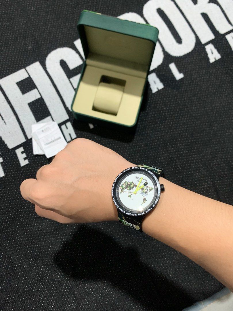 Swatch X Bathing Ape, Men's Fashion, Watches & Accessories, Watches on ...
