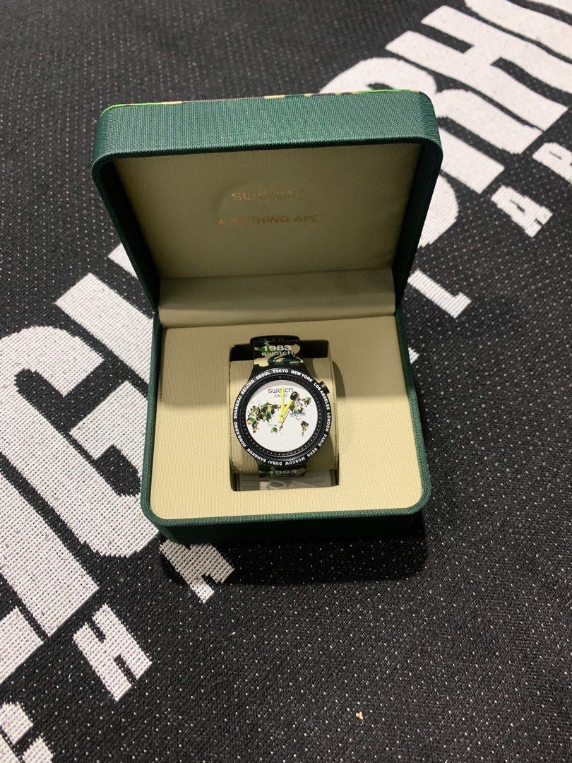 Swatch X Bathing Ape, Men's Fashion, Watches & Accessories, Watches on ...