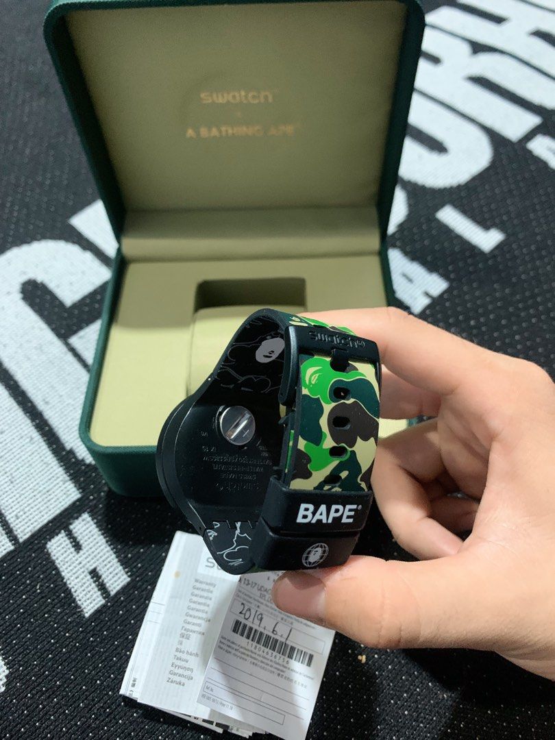 Swatch X Bathing Ape, Men's Fashion, Watches & Accessories, Watches on ...