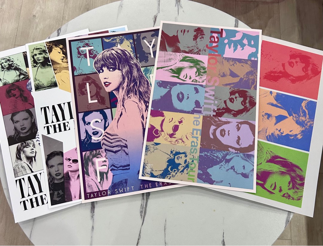Taylor swift eras tour vip posters, Hobbies & Toys, Memorabilia ...