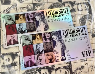 Taylor Swift vip souvenir ticket, Hobbies & Toys, Memorabilia ...