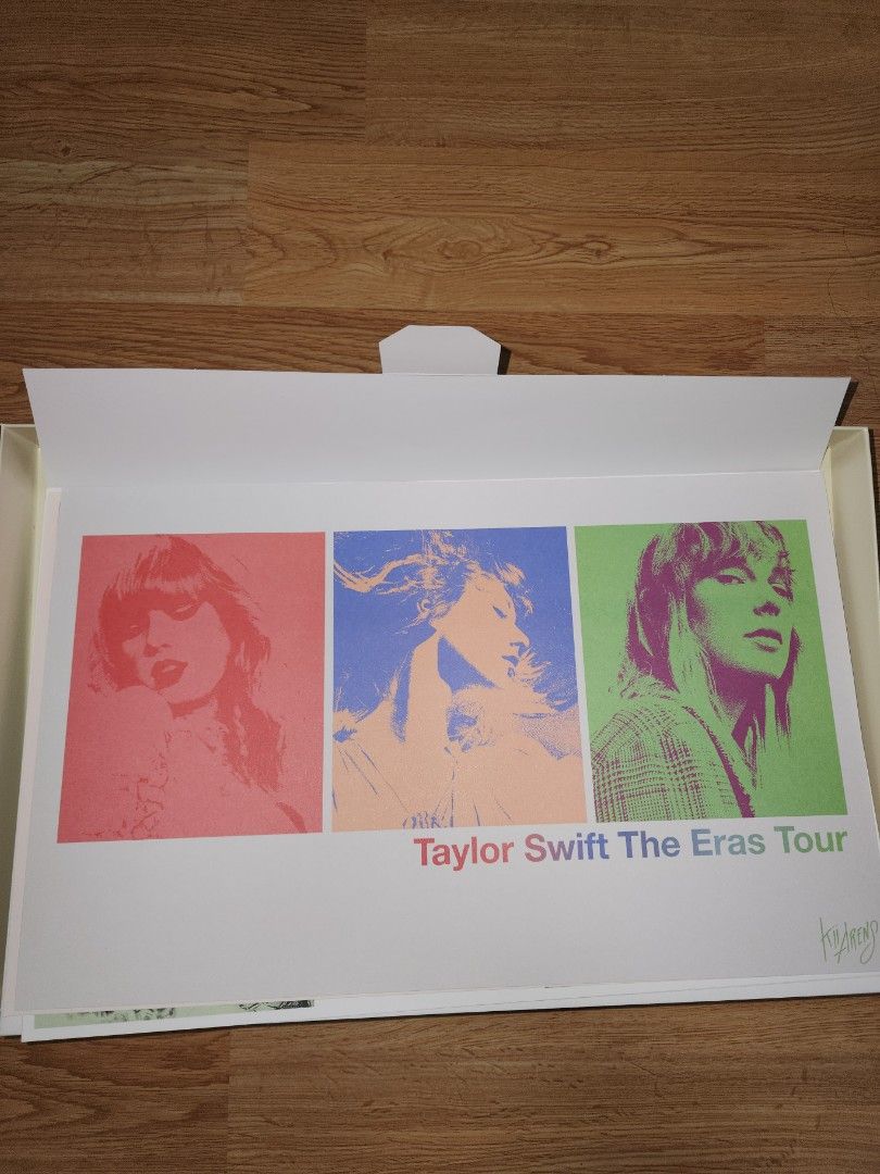 Taylor Swift: The Eras Tour VIP Poster Set, Hobbies & Toys, Memorabilia ...
