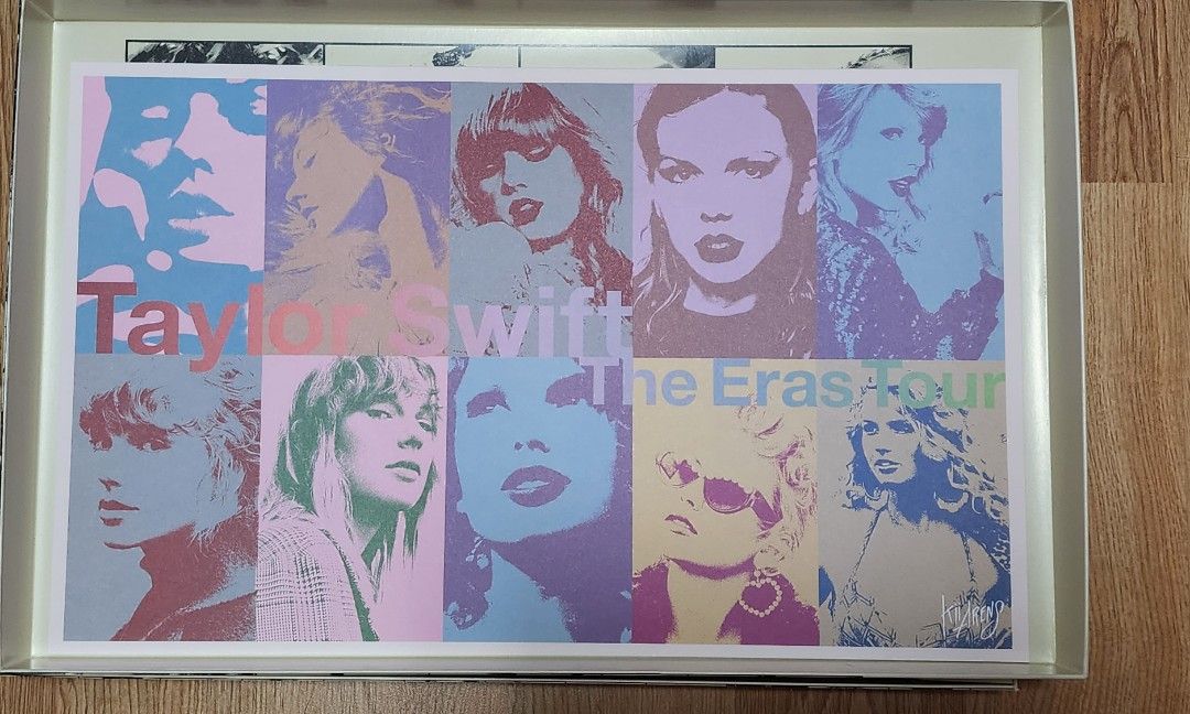 Taylor Swift: The Eras Tour VIP Poster Set, Hobbies & Toys, Memorabilia ...