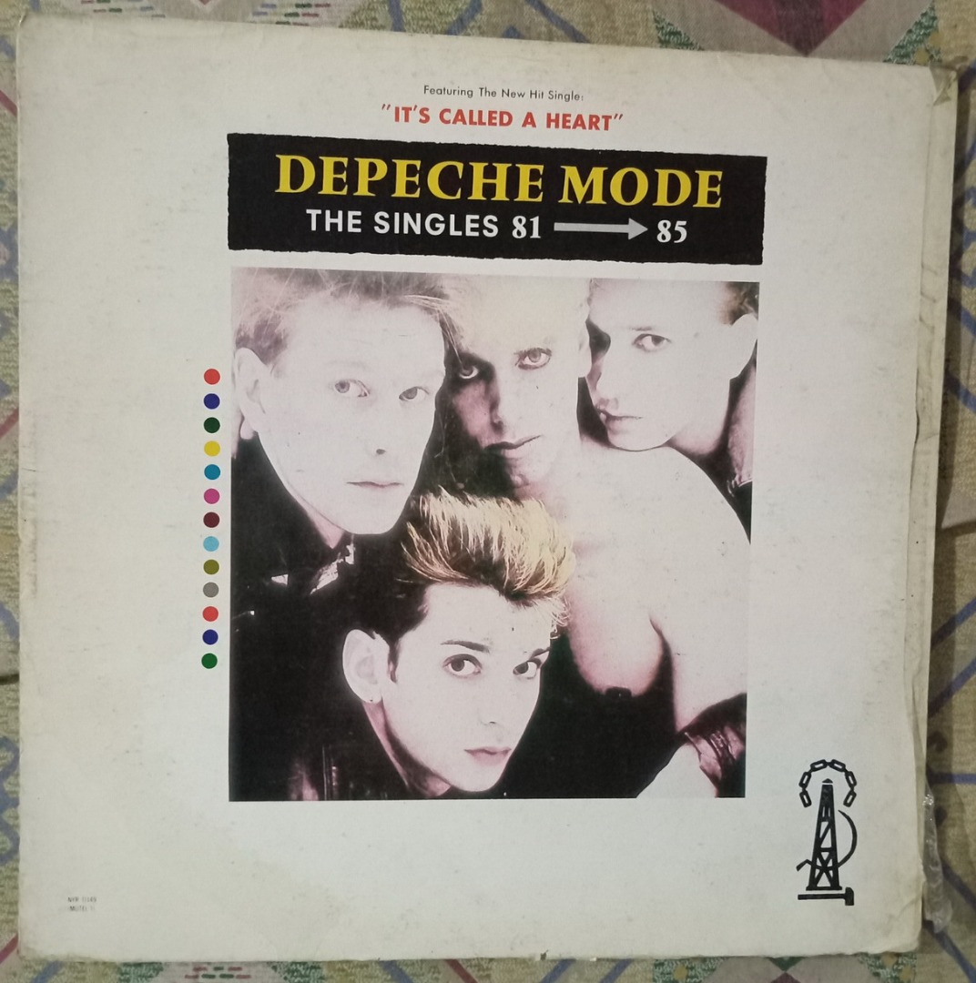The Singles, DEPECHE MODE LP #24, Hobbies & Toys, Music & Media, Vinyls ...