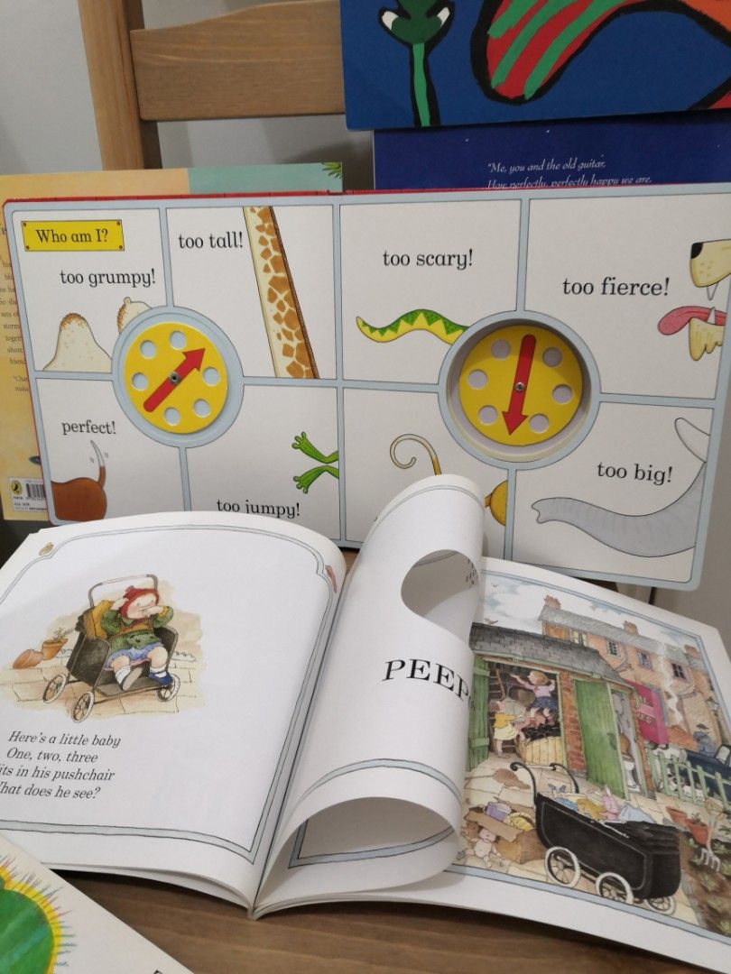 英文兒童故事書、遊戲書：The Snail and the Whale / The Very Hungry Caterpillar ...