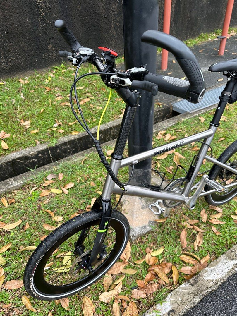 Titanium Mini Velo (1x11 Shimano 105 R7000), Sports Equipment, Bicycles ...