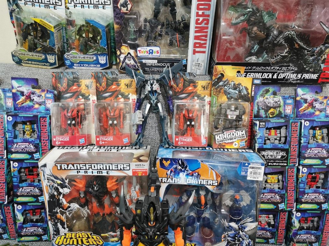 Transformers Assorted TF prime bayverse legacy wfc, Hobbies & Toys ...