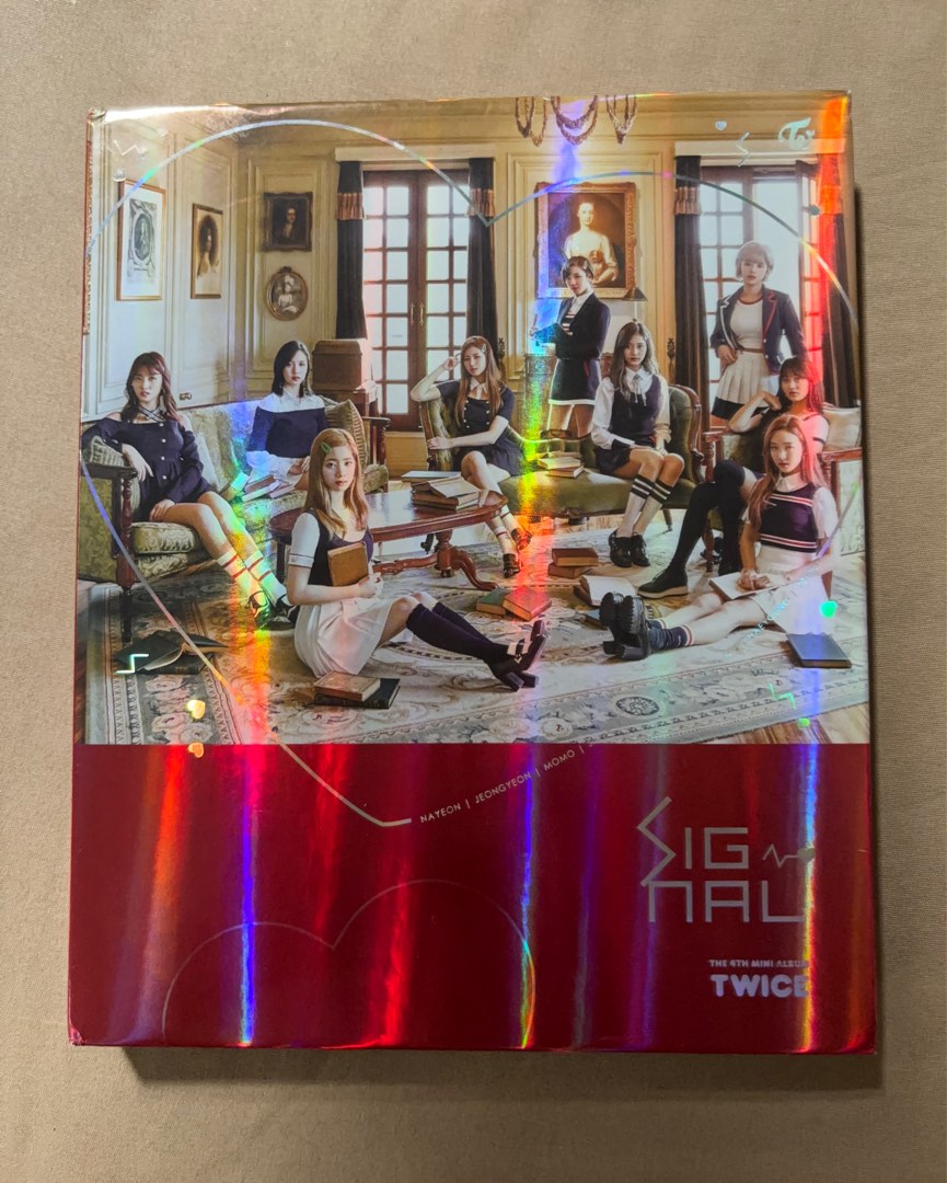 TWICE SIGNAL ALBUM, Hobbies & Toys, Memorabilia & Collectibles, K-Wave ...