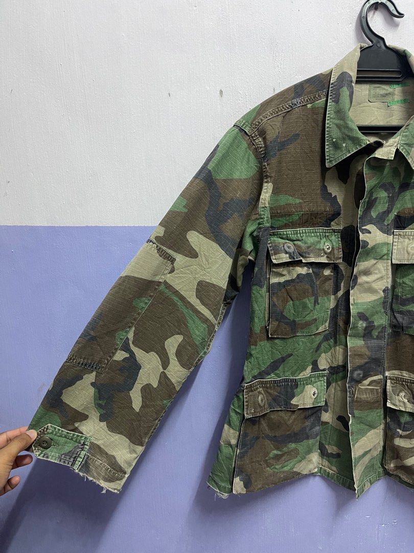 Vintage 80s Army Jacket, Men's Fashion, Coats, Jackets and Outerwear on ...