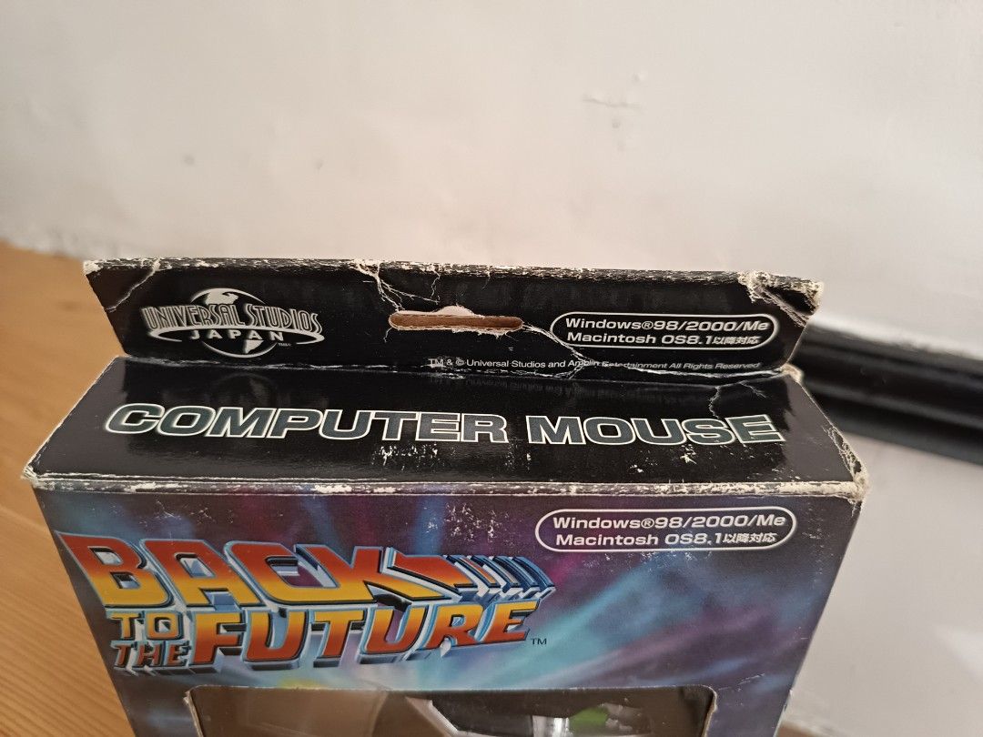 Vintage & Collectible BACK TO THE FUTURE DELOREAN Computer Mouse ...