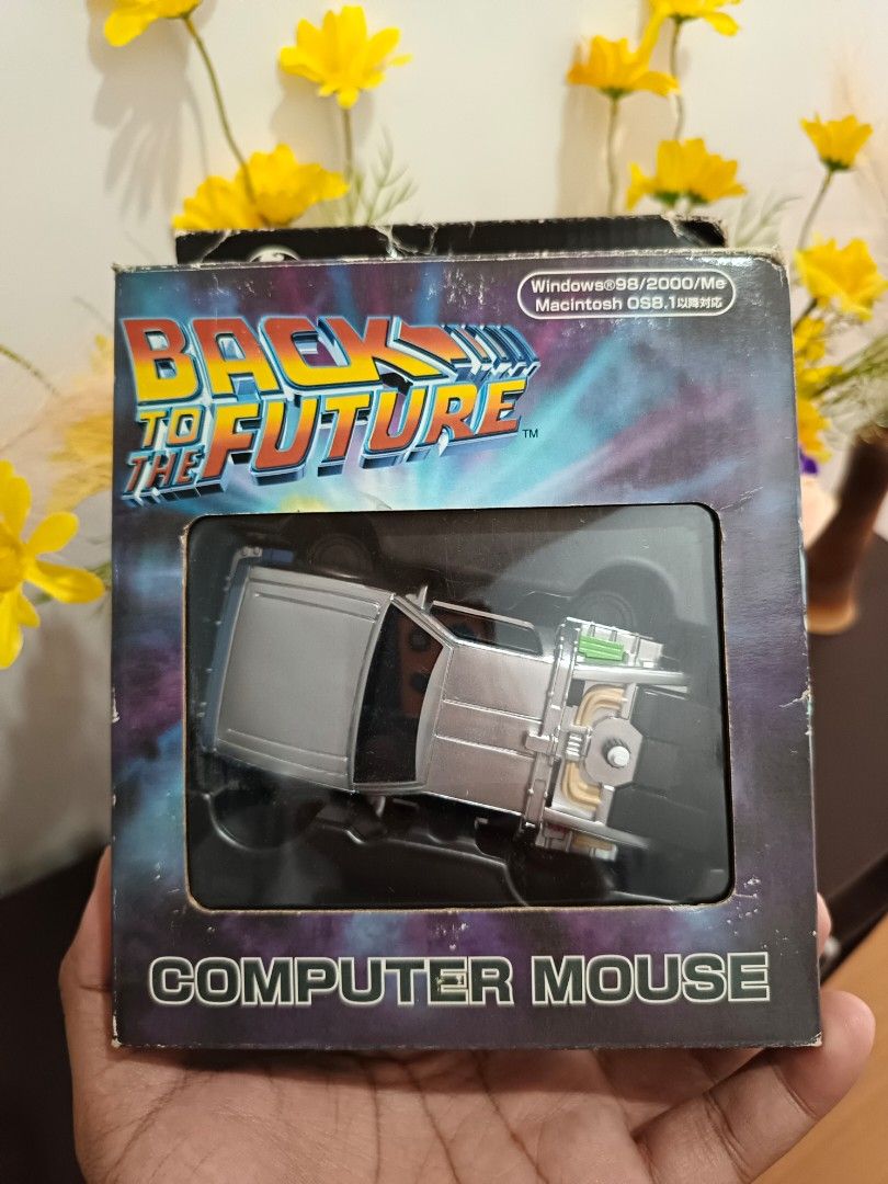 Vintage & Collectible BACK TO THE FUTURE DELOREAN Computer Mouse ...
