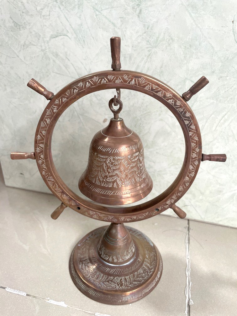 Vintage Bronze Bell Gong (For shippers | Sailors| ) - ITEM @ JURONG ...