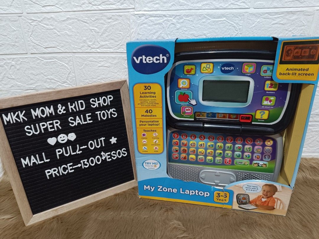 Vtech My Zone Laptop, Hobbies & Toys, Toys & Games on Carousell