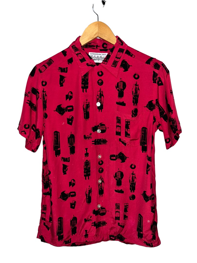 Wacko Maria The Guilty Parties Button Up Shirt, Men's Fashion, Tops ...