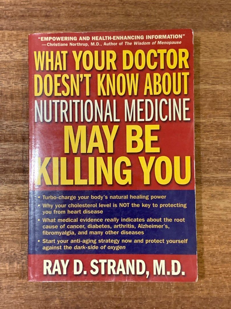 WHAT YOUR DOCTOR DOESN’T KNOW ABOUT NUTRITIONAL MEDICINE MAY BE KILLING ...