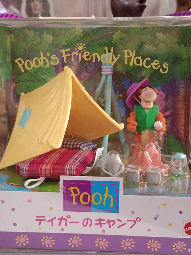 Winnie the Pooh - Pooh's Friendly Places - Tigger's Campsite 1998 RARE ...