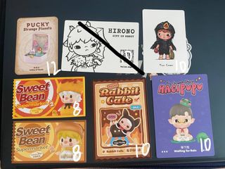 Popmart Pucky rabbit cafe sleeping forest hirono SpongeBob full series ...