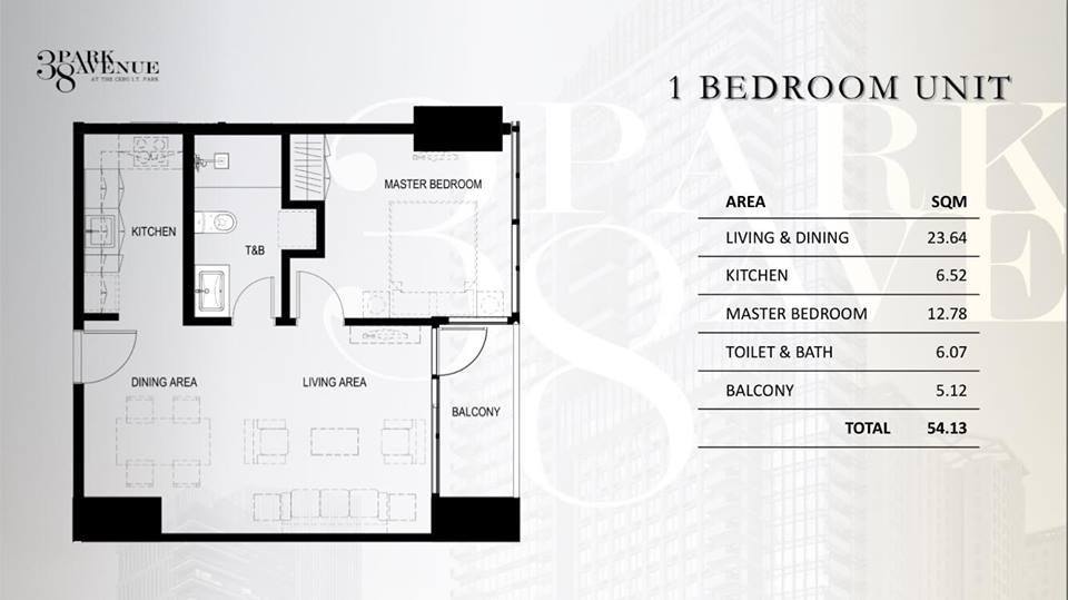 1BR Condo Unit @ 38 Park Avenue Cebu City, Property, For Sale ...