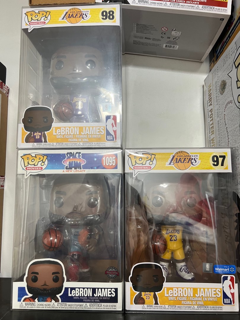 3 for $150 - 10 inch Funko POP - NBA LEBRON JAMES, Hobbies & Toys, Toys ...