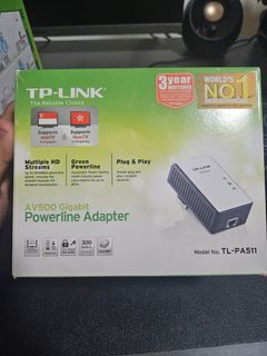 TP Link AV2000 2 Port Gigabit Passthrough Powerline Adapter, Computers ...