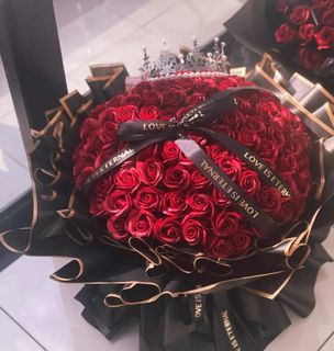 11 Stalks DIY Everlasting Mini Multi-Colour Ballerina Style Rose ...