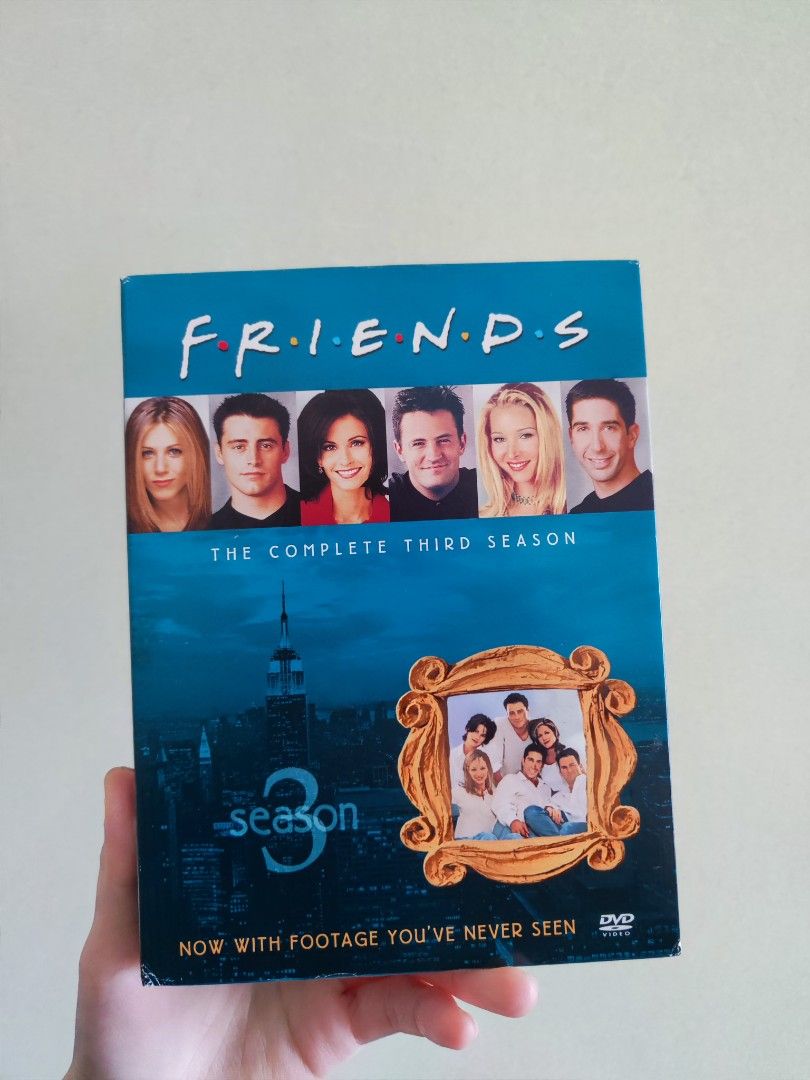 【珍藏版 Like New】美國電視劇 Friends Season 3 DVD 老友記第3季, 興趣及遊戲, 音樂、樂器 & 配件, 音樂與 ...