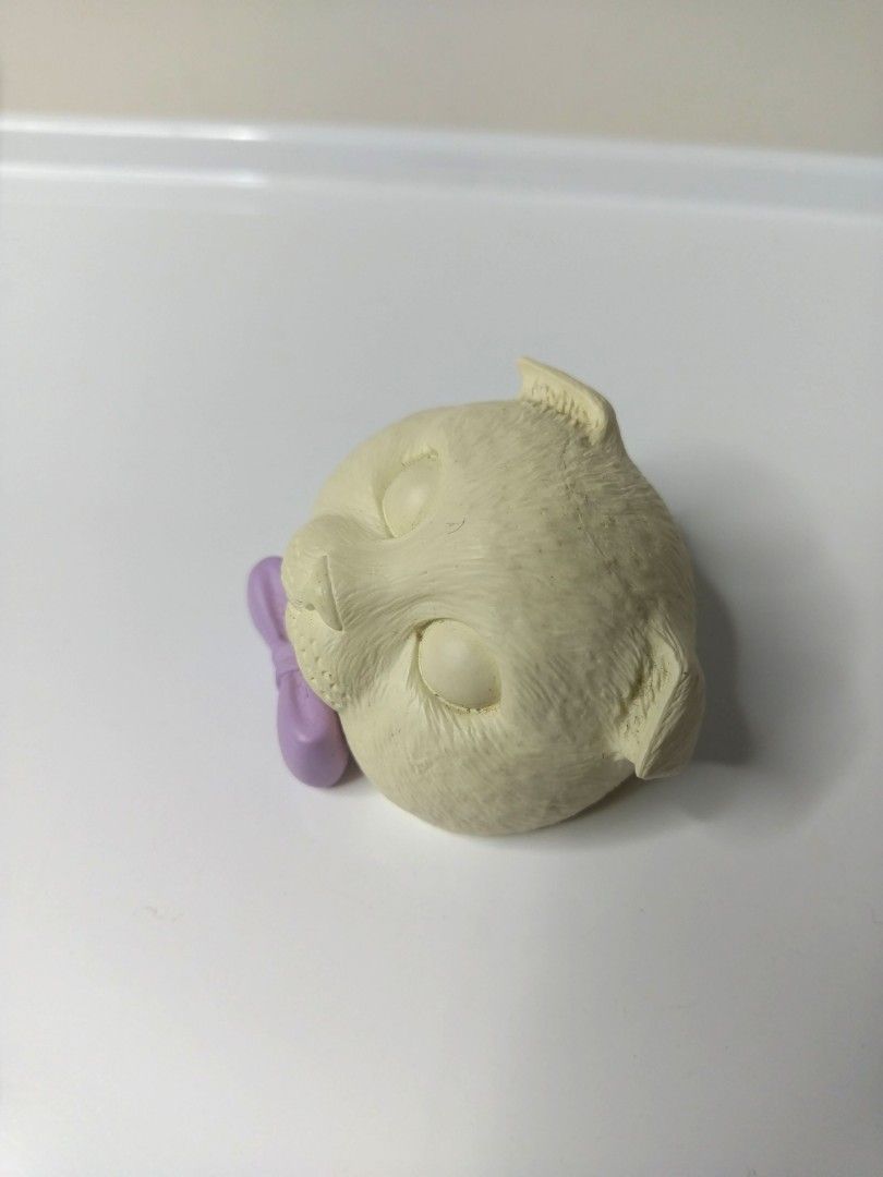 扭蛋 Qualia QTIE 白色 可愛繫領結動物 貓咪篇, 興趣及遊戲, 玩具與遊戲在旋轉拍賣