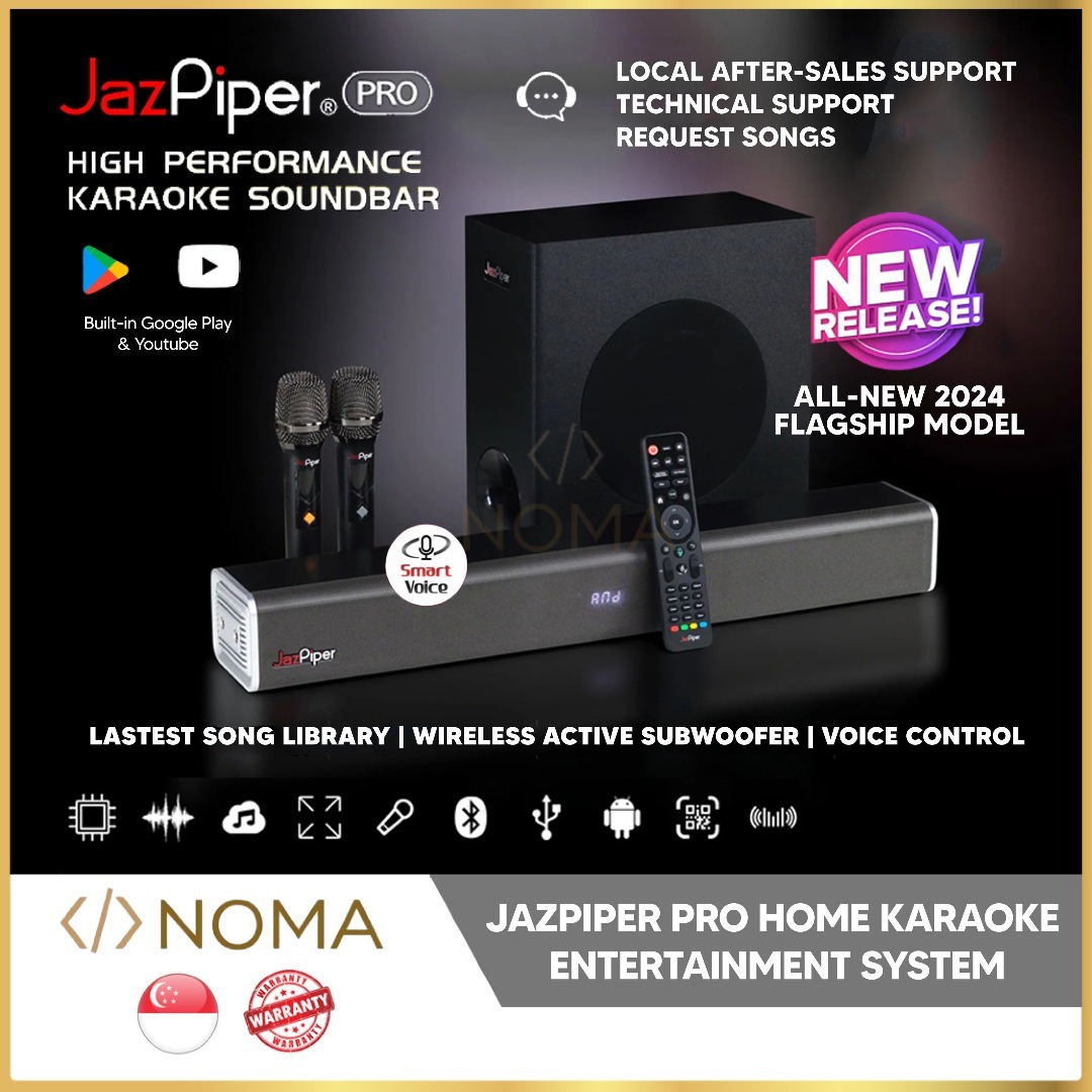 [ SG ] JazPiper PiCO T200 & PRO Surround Sound Home Karaoke System | Auto Update Cloud Music ...