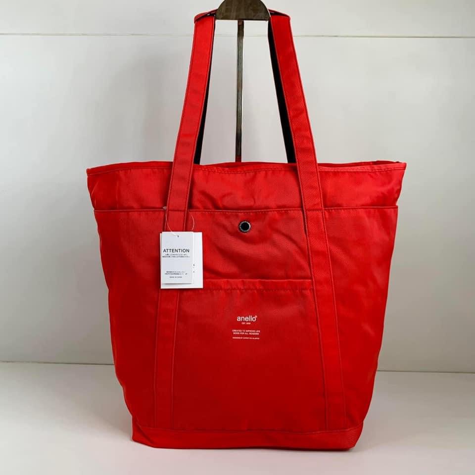 Anello Tote De Ruck Two Way Bag (red), Women's Fashion, Bags & Wallets ...