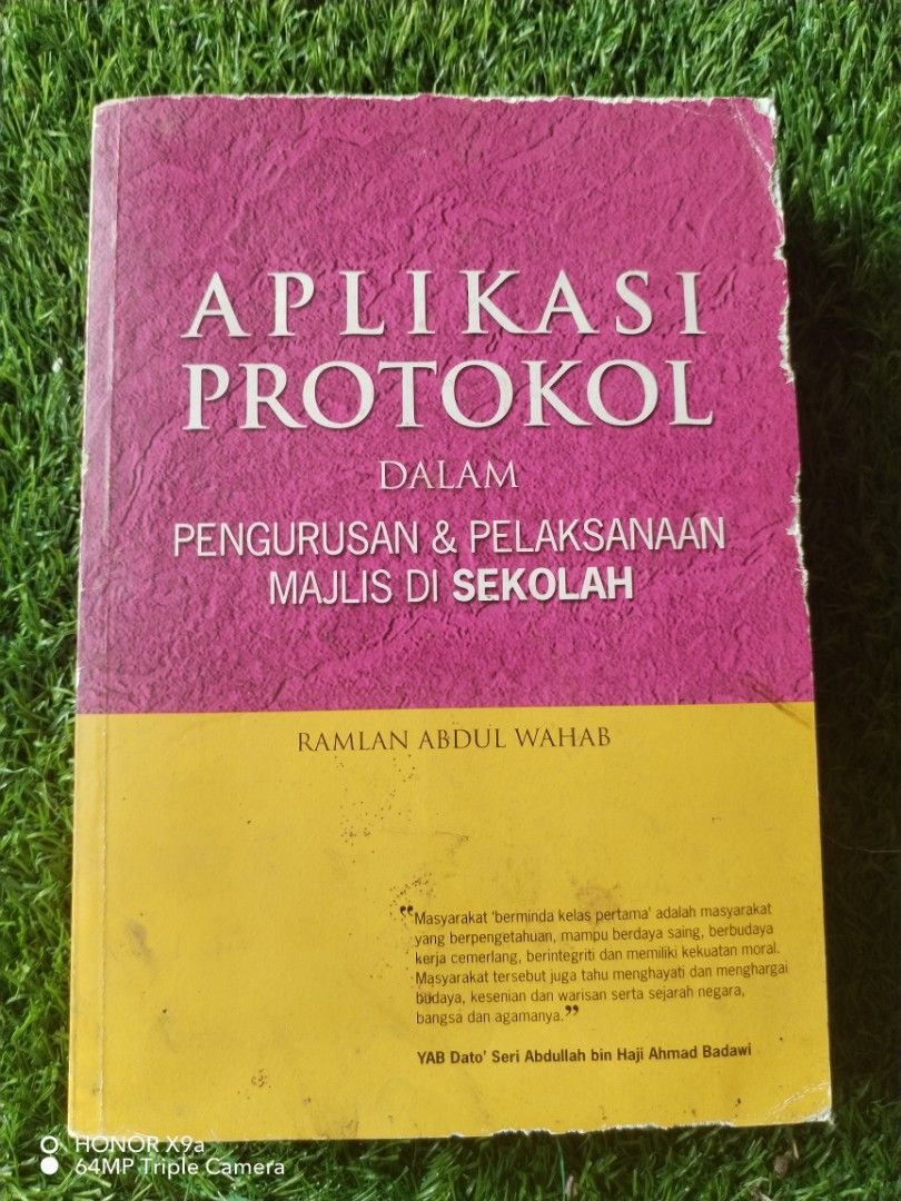 APLIKASI PROTOKOL DALAM PENGURUSAN & PELAKSANAAN MAJLIS DI SEKOLAH ...