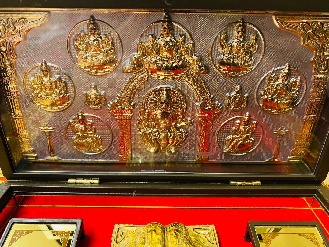 Arrived! Asta Laxmi temple box (large), Hobbies & Toys, Memorabilia ...