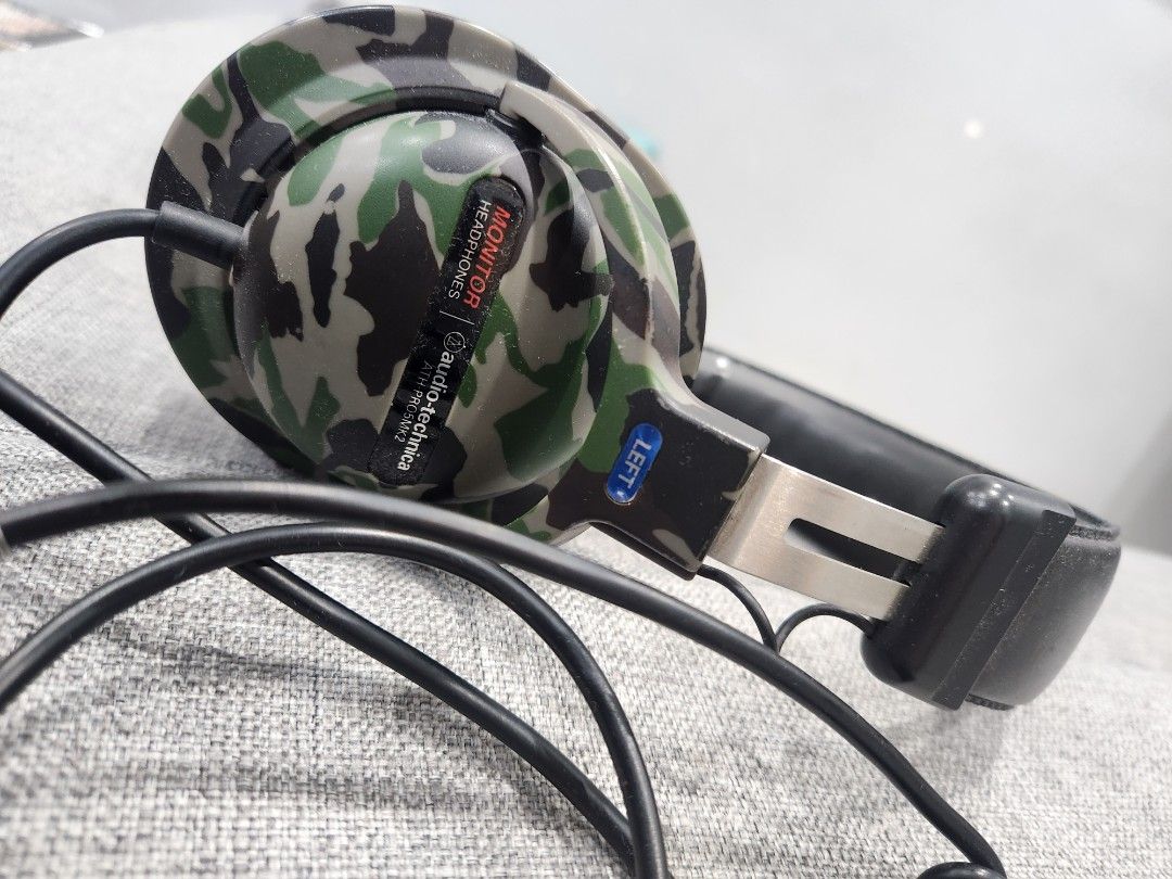 Audio Technica headphone, Audio, Headphones & Headsets on Carousell