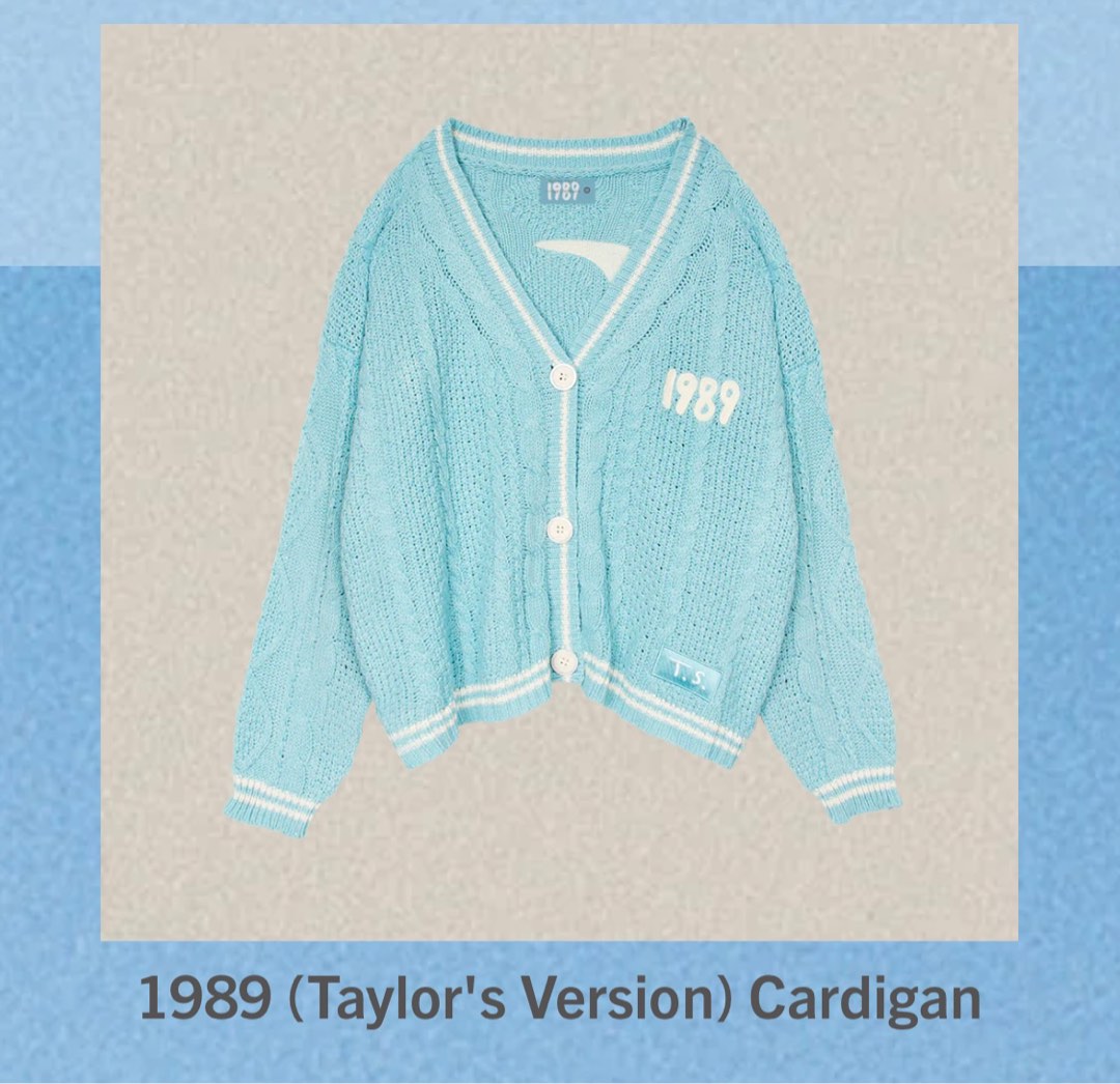 LP POSTED AUTHENTIC ORIGINAL OFFICIAL Taylor swift 1989 cardigan merch ...