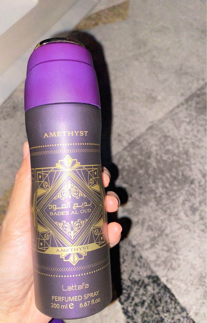 Badee Al Oud Body Spray 200ml, Beauty & Personal Care, Fragrance ...