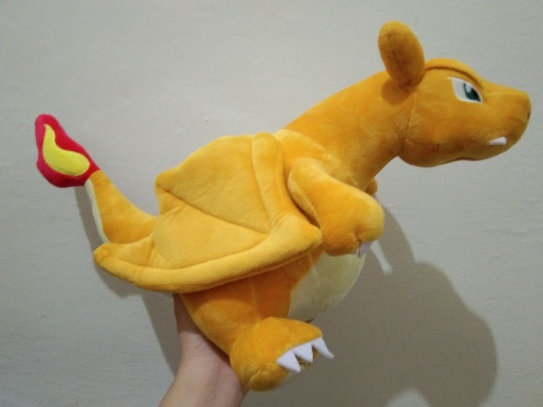 Big Pokemon Charizard Fire Flame Dragon Plush Plushie Stuffed Toy 52 cm ...