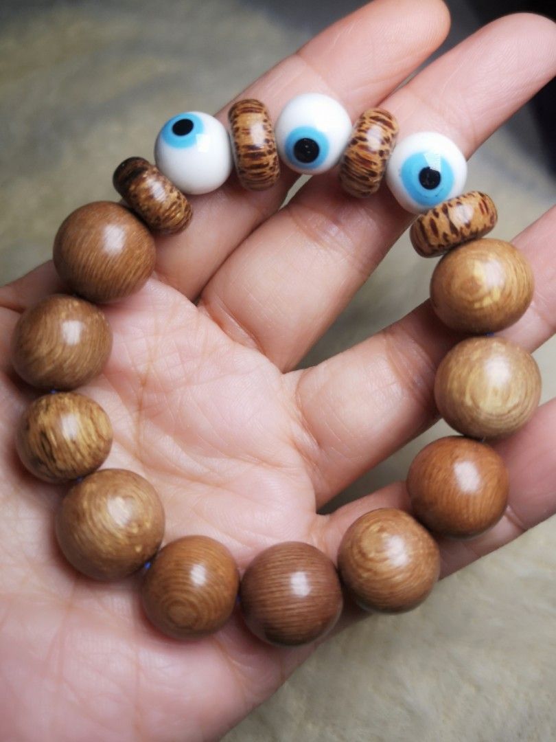 Blessed and cleansed white evil eye and Agarwood powerful protection ...
