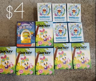 Blind box bundle pop mart new year friends Sesame Street tsum tsum ...