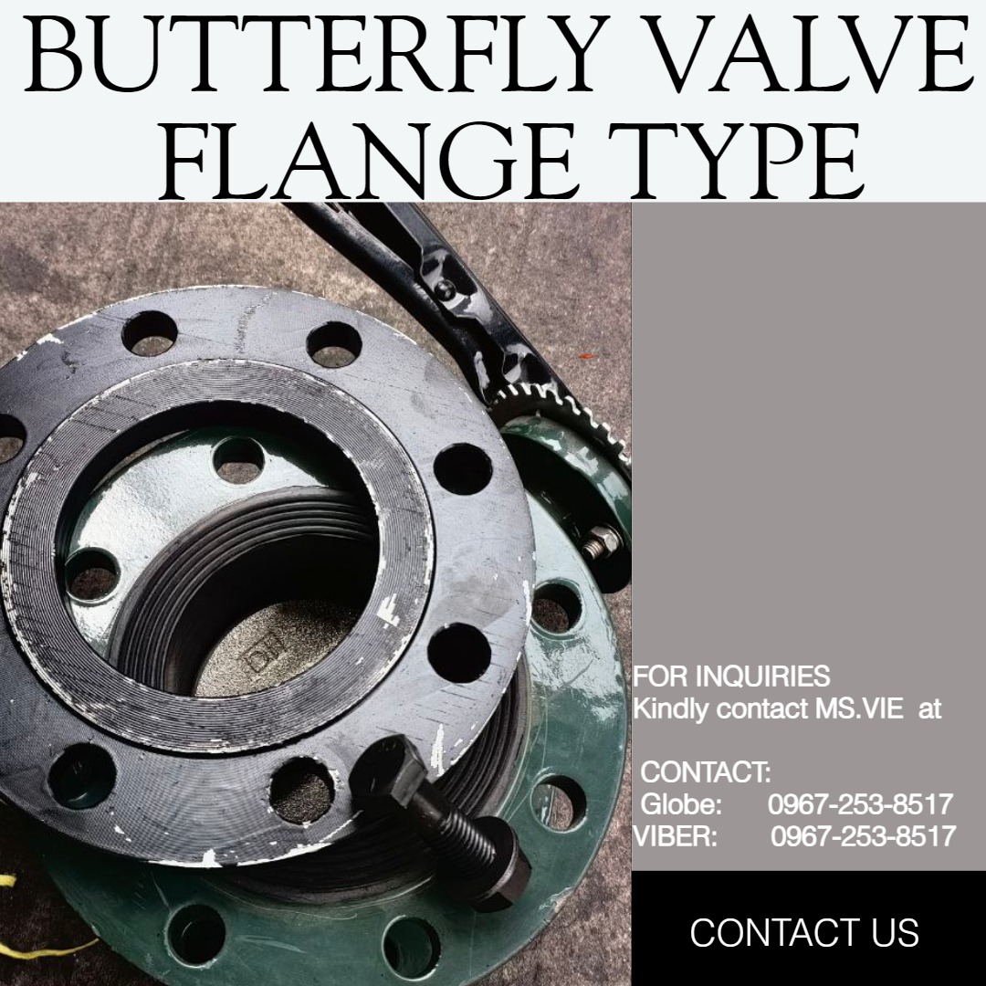 BUTTERFLY VALVE FLANGE TYPE, Commercial & Industrial, Industrial ...