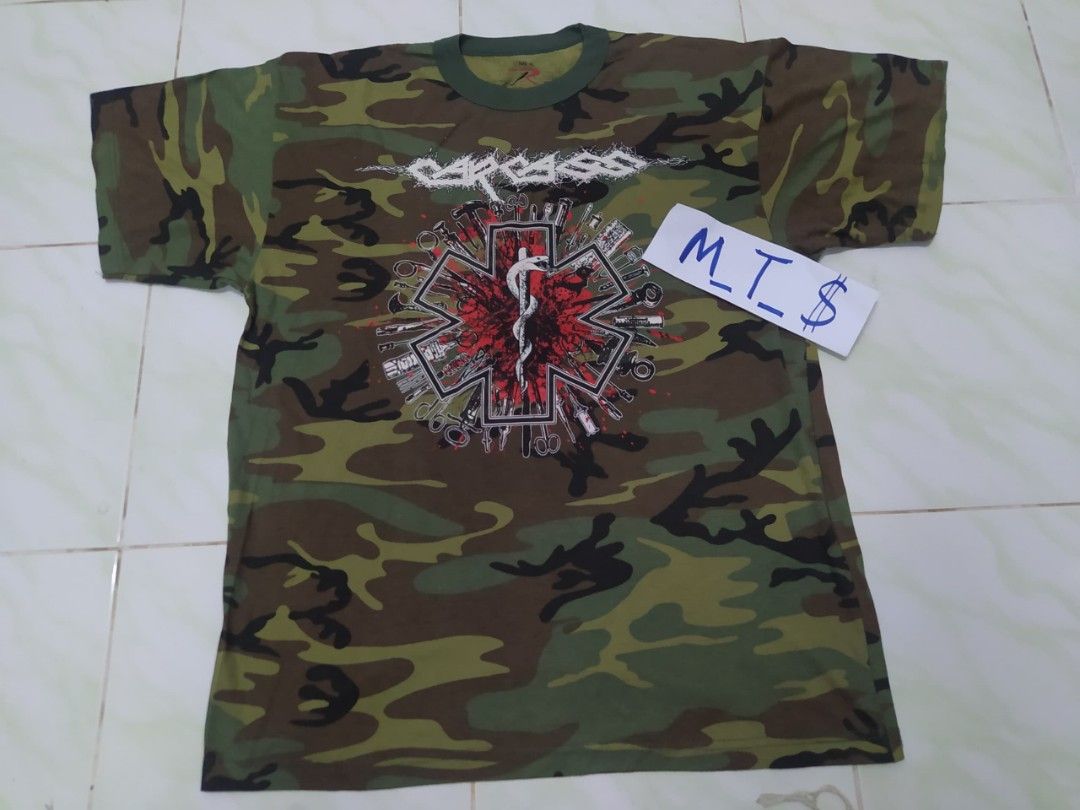Carcass rare camo Decibel Tour, Men's Fashion, Tops & Sets, Tshirts ...