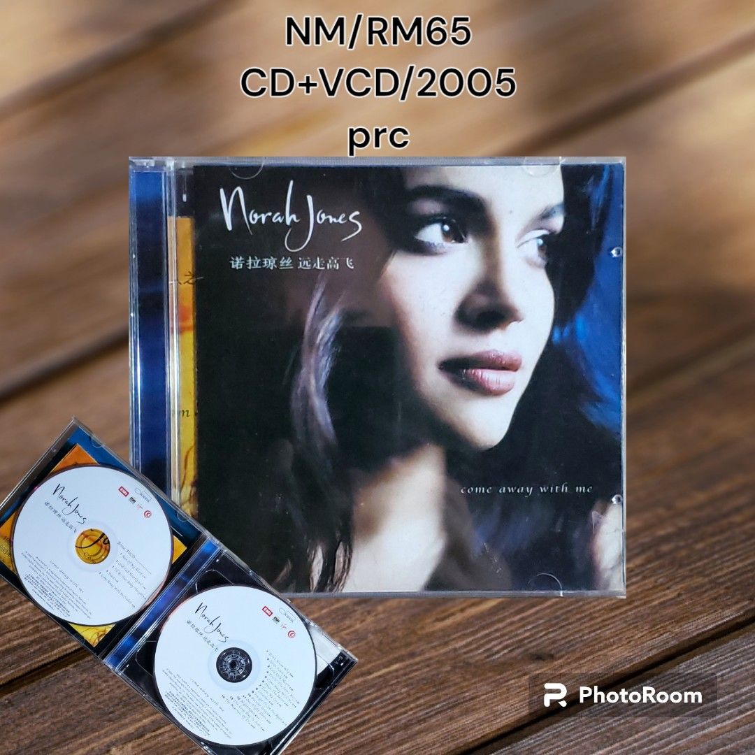 CD + VCD LIMITED EDITION - NORAH JONES - COME AWAY WITH ME 2005 PRC, Hobbies & Toys, Music ...