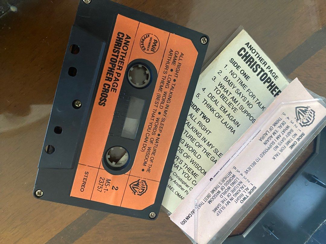 Christopher Cross - Another Page - Philippines Original Music Album ...