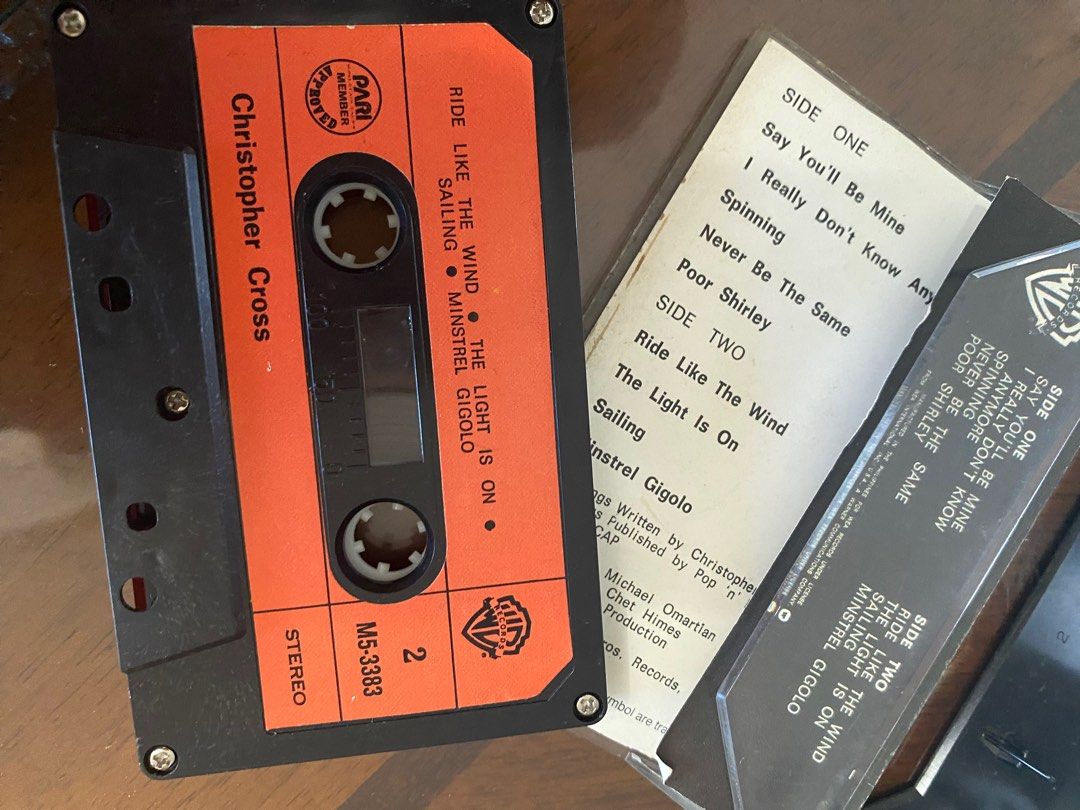 Christopher Cross - Philippines Original Music Album Cassette Tape ...