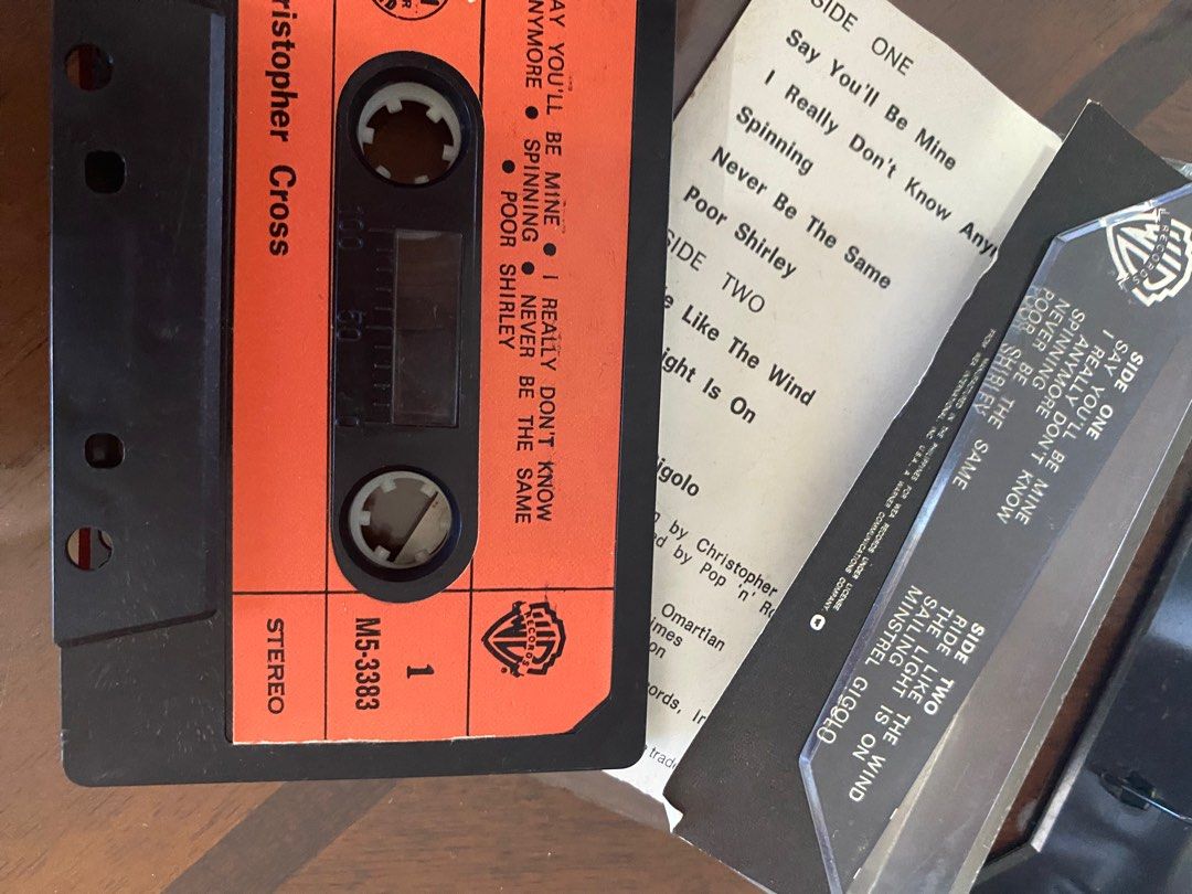 Christopher Cross - Philippines Original Music Album Cassette Tape ...