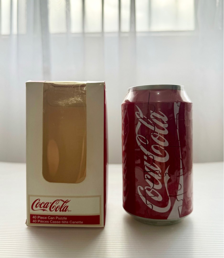 Coca-Cola 3D Can Design Jigsaw Puzzle, Hobbies & Toys, Memorabilia ...