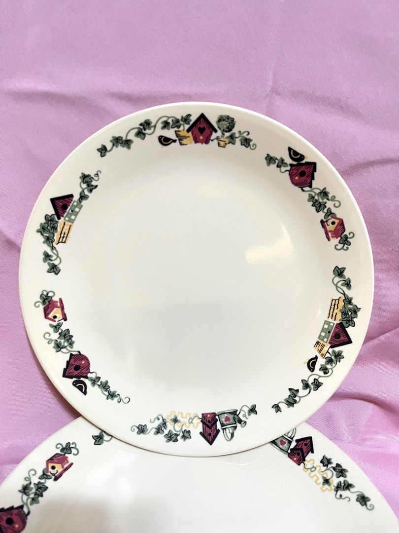 Corelle garden home birdhouse Set, Furniture & Home Living, Kitchenware ...