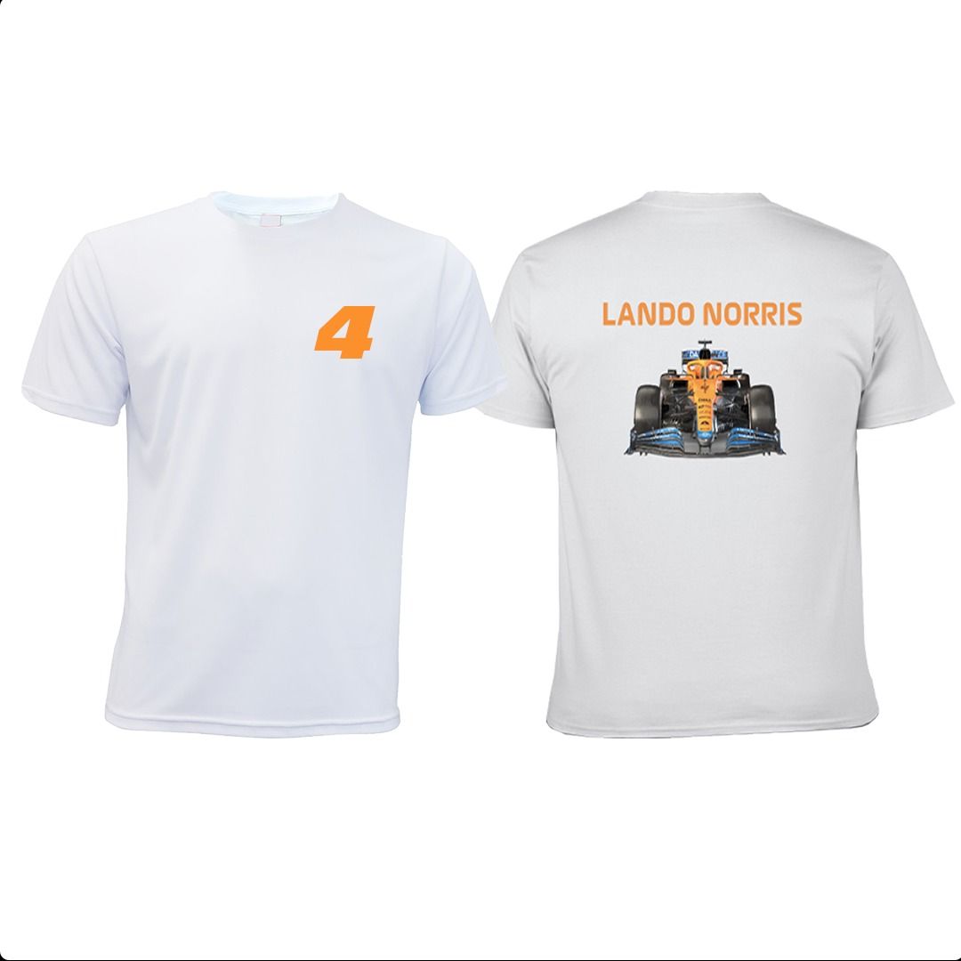 Custom Shirt F1 Singapore GP, Lando Norris, Lewis Hamilton, McLaren ...