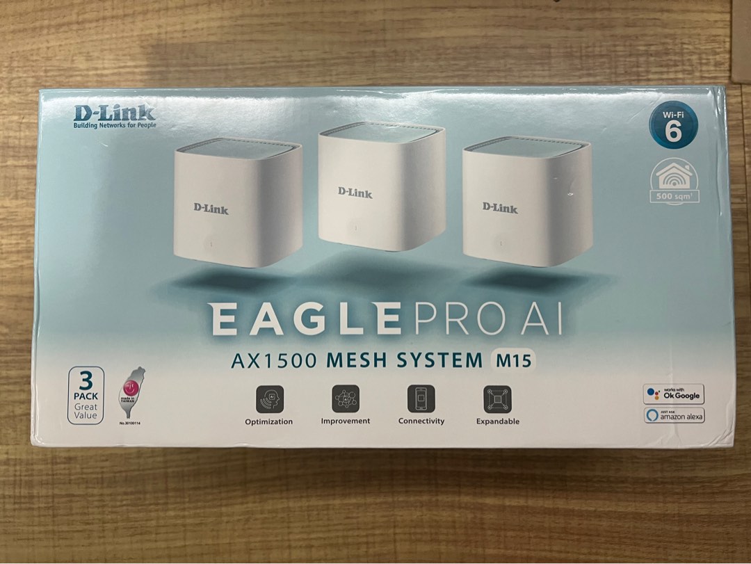 D-Link Eagle Pro AI Wifi Mesh System, Computers & Tech, Office ...