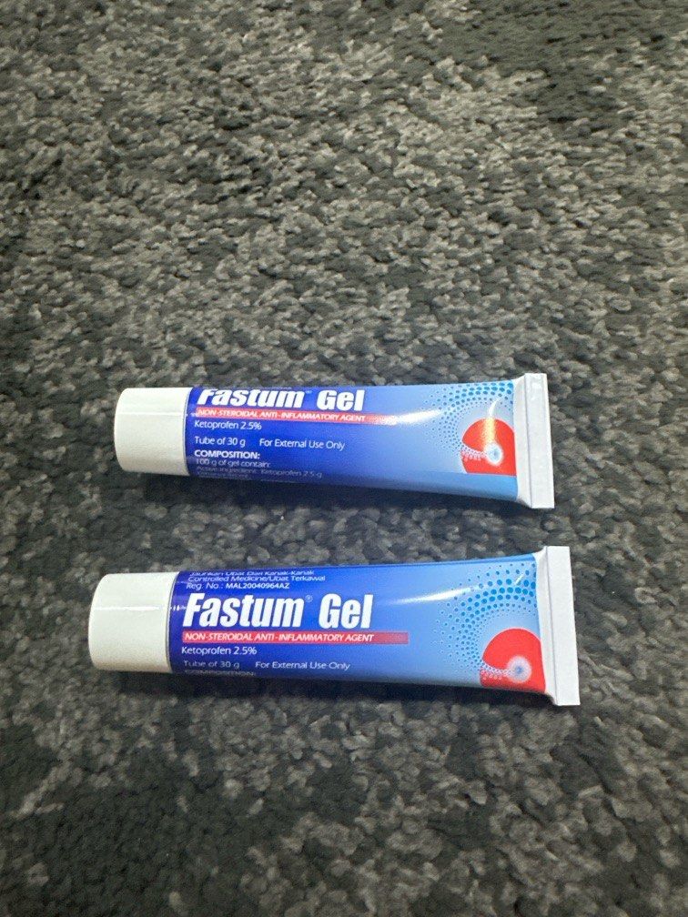 Fastum Gel (pain relieve), Health & Nutrition, Medical Supplies & Tools ...