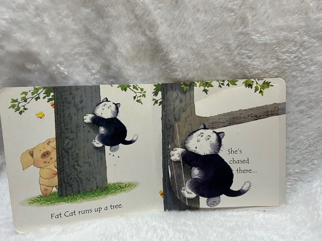 Fat Cat on a Mat (Lift-a-Flap Board Book), Hobbies & Toys, Books ...